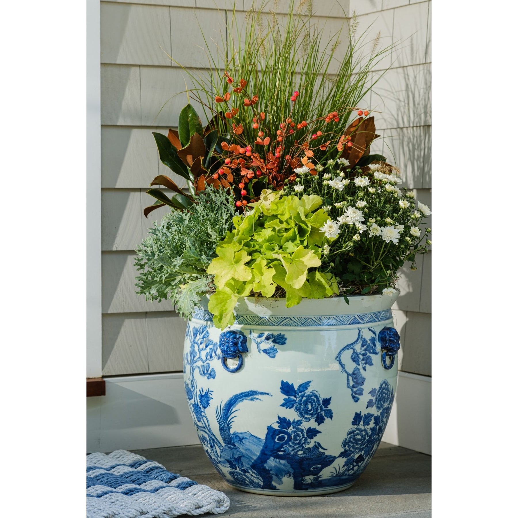 Magnolia Planter - Porcelain Planter - Cailini Coastal