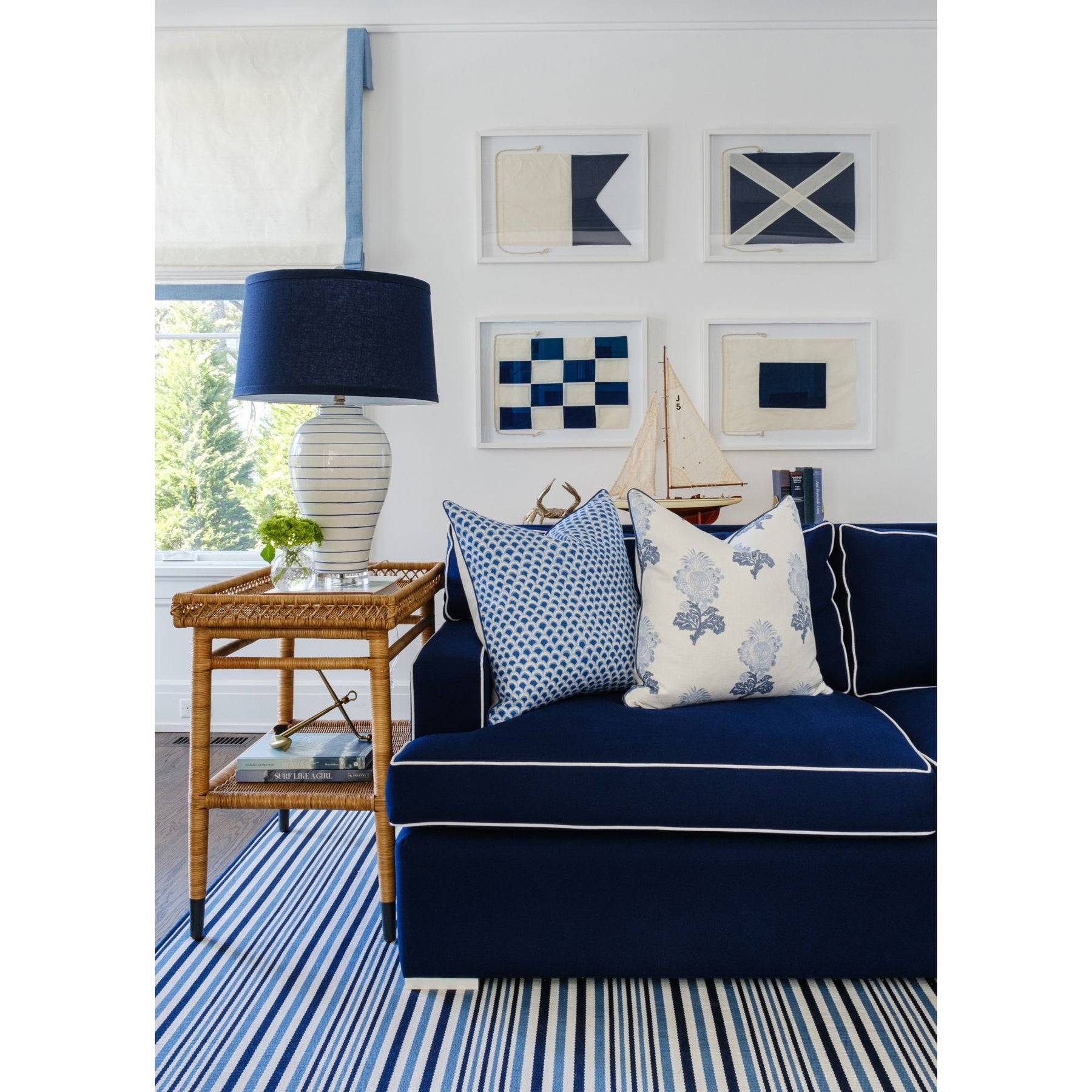 Coastal Striped Rug Collection – Cailini Coastal