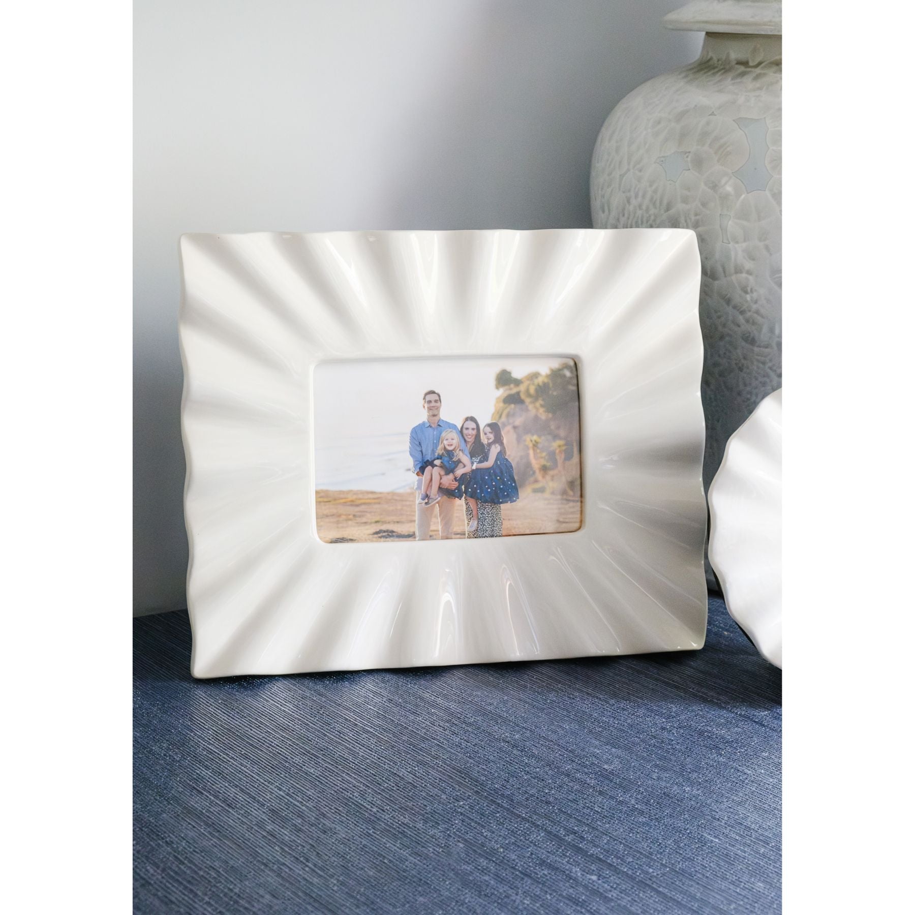 Ruffle Rectangle Photo Frame – Cailini Coastal