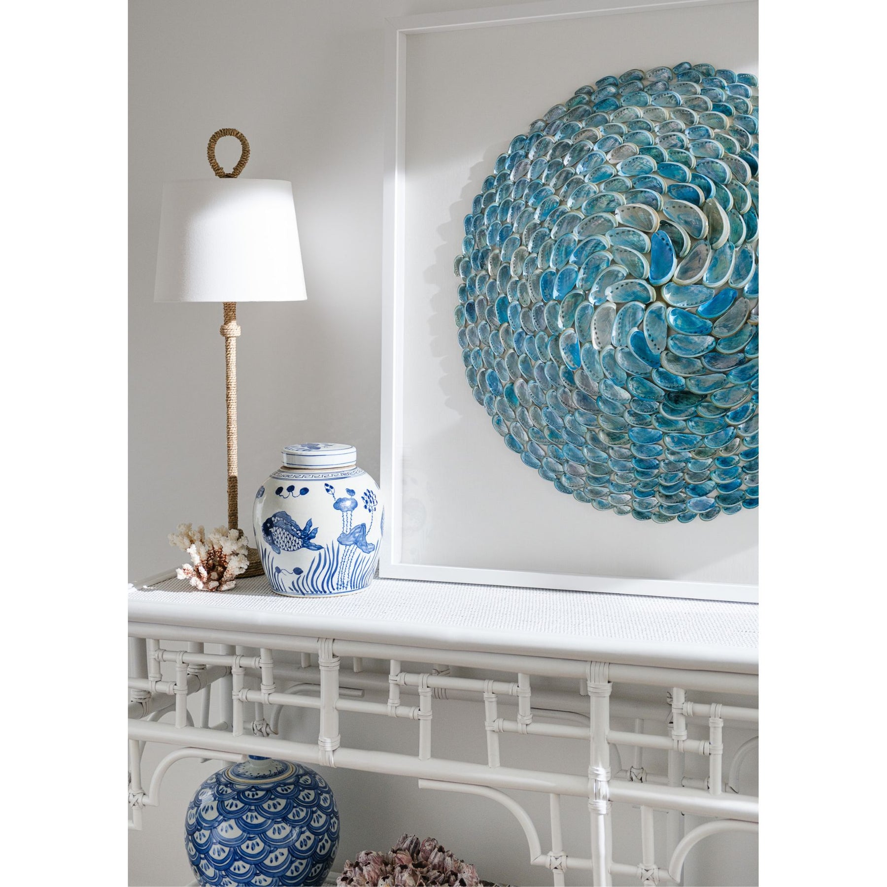 Sea Fans - Coastal Framed Art - Cailini Coastal