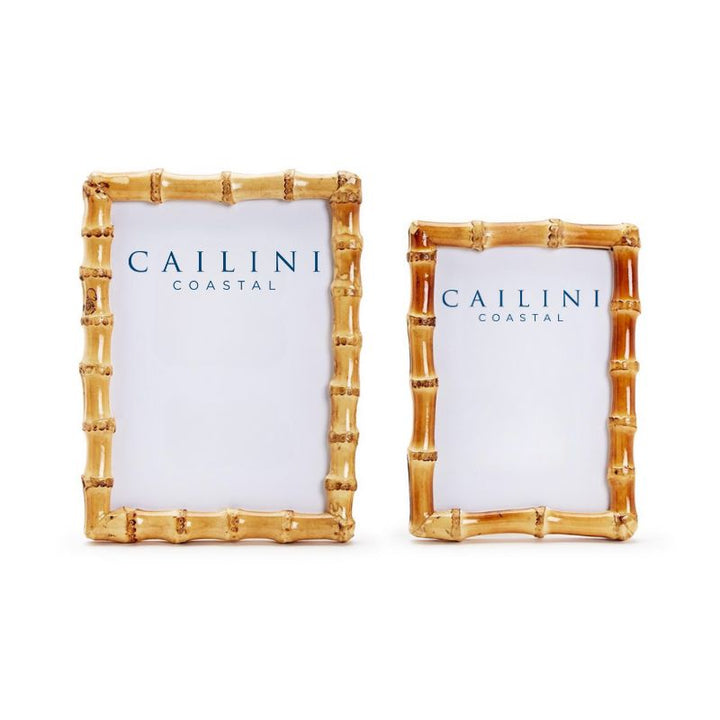 Wicker Scalloped Picture Frame - Cailini Coastal