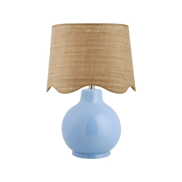 Isla Table Lamp - French Blue – Cailini Coastal