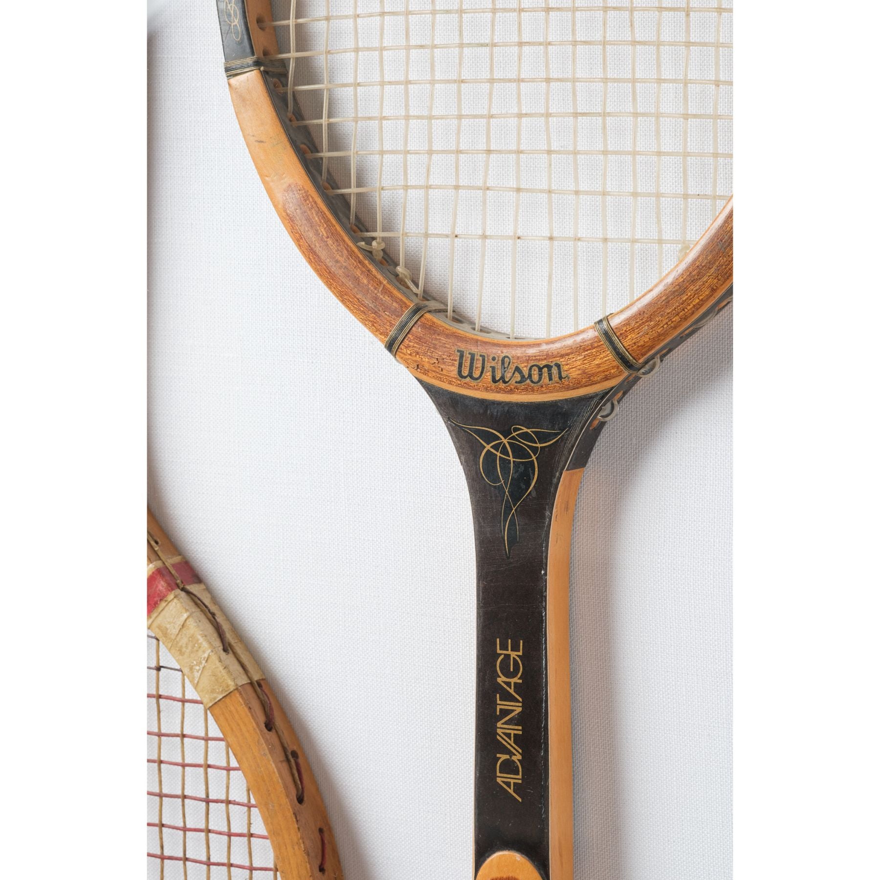 Vintage Tennis Racquets Framed Art - Cailini Coastal