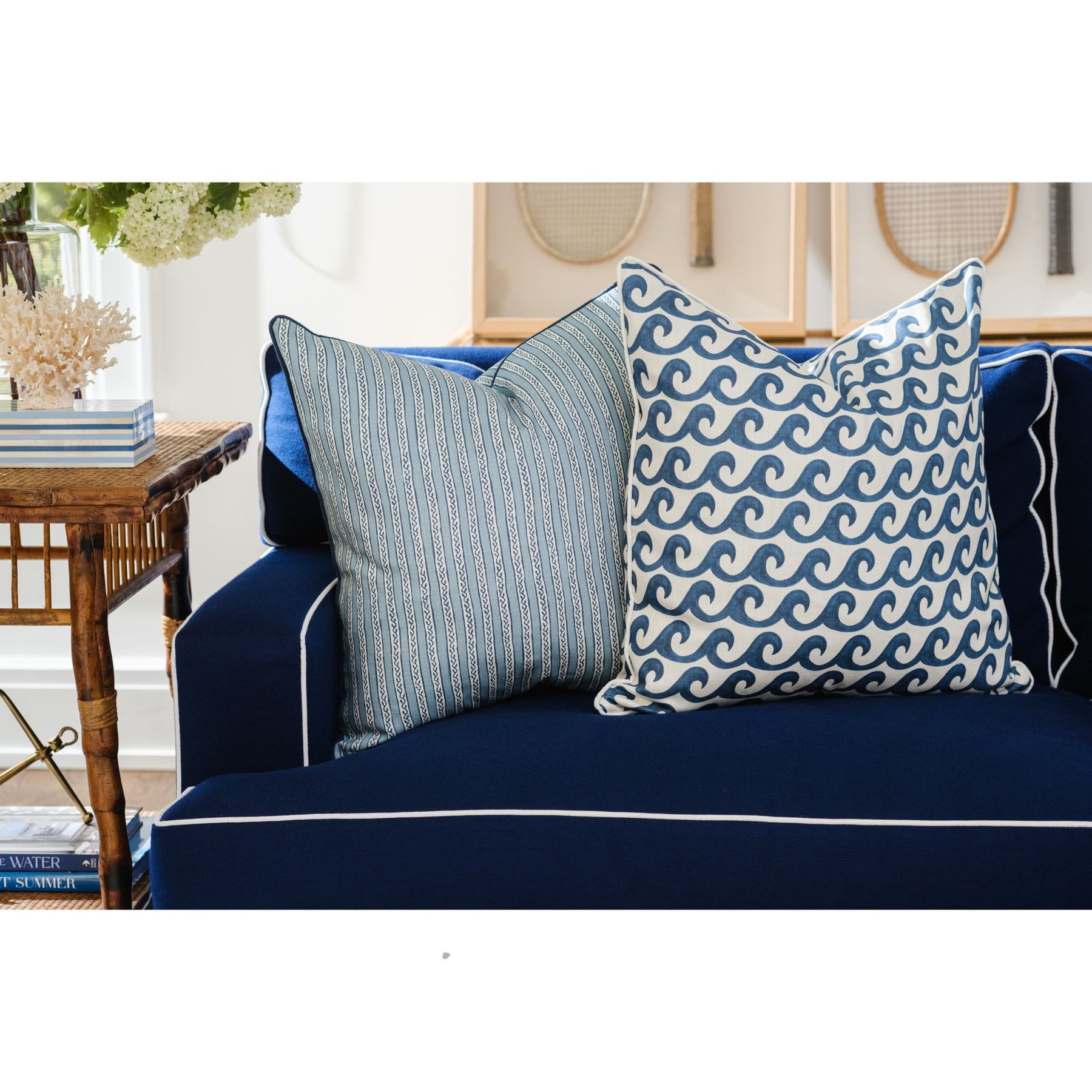 Decorative Coastal Throw Pillows - Cailini Coastal