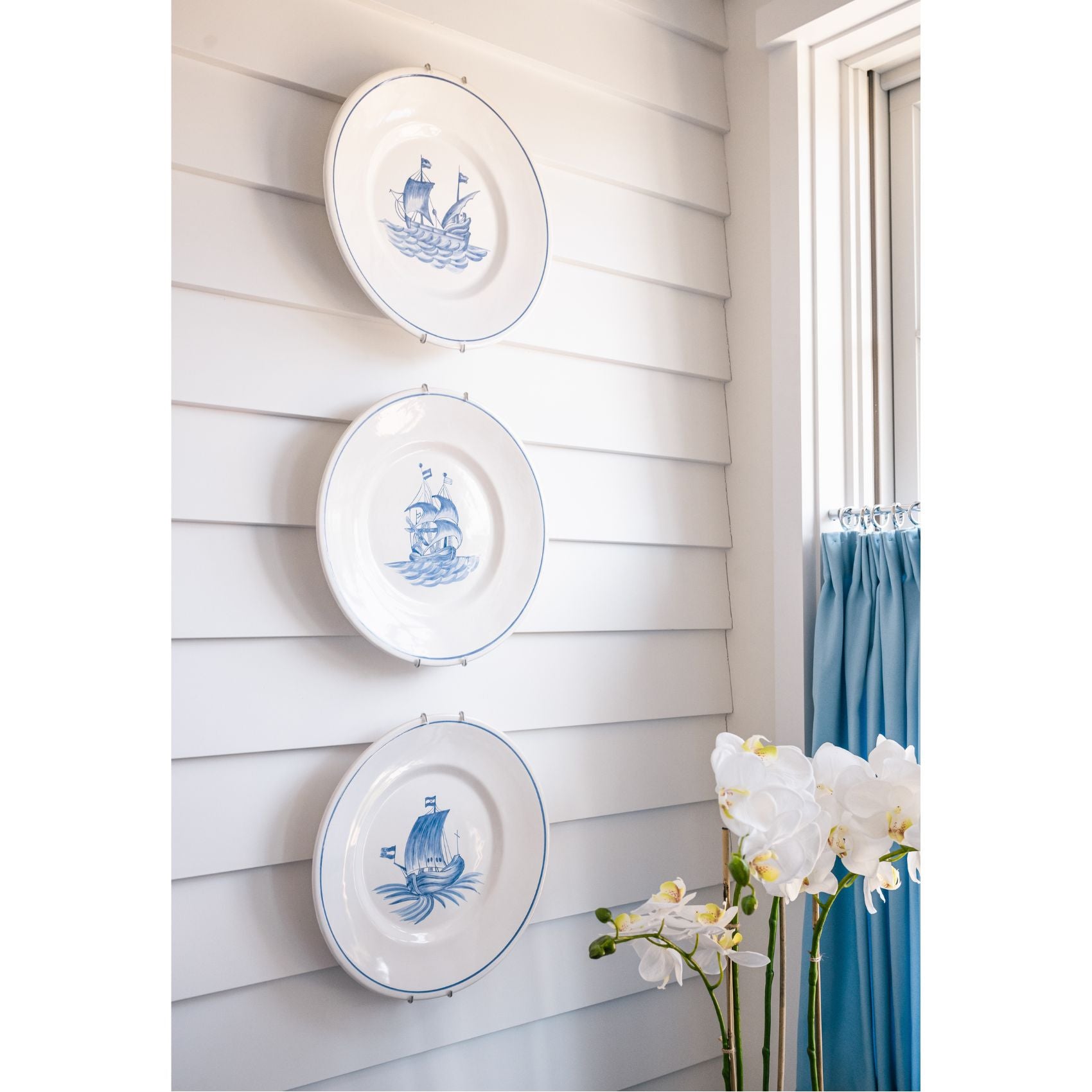 Bateau Hand Painted Plate – Cailini Coastal