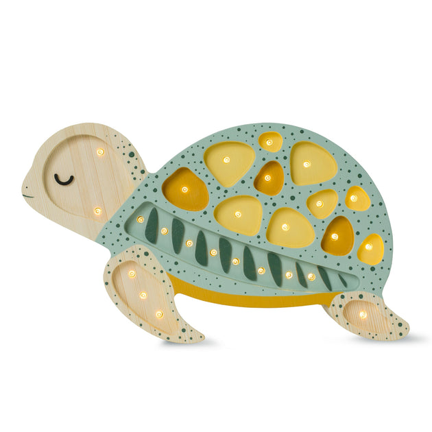 Turtle Lamp - Handmade Kids' Lamp - Cailini Coastal