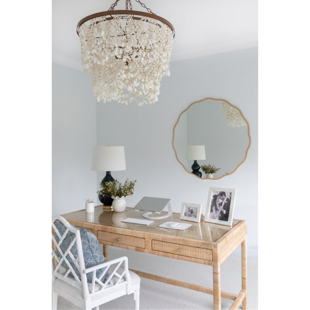 Golden Wave Round Mirror - CandiceMirror – Cailini Coastal