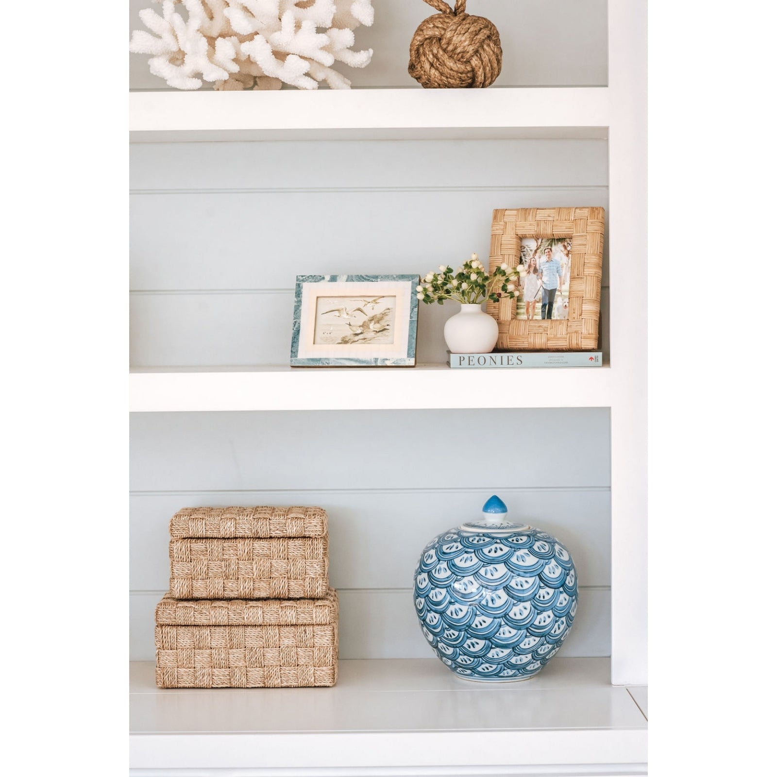 Malta Woven Decorative Box – Cailini Coastal