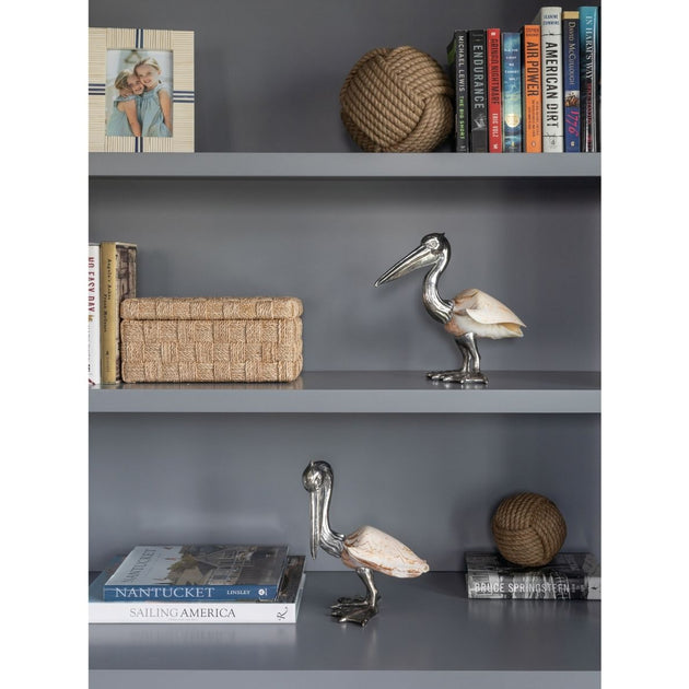 Pelican Shell Sculptures - Set of 2 – Cailini Coastal