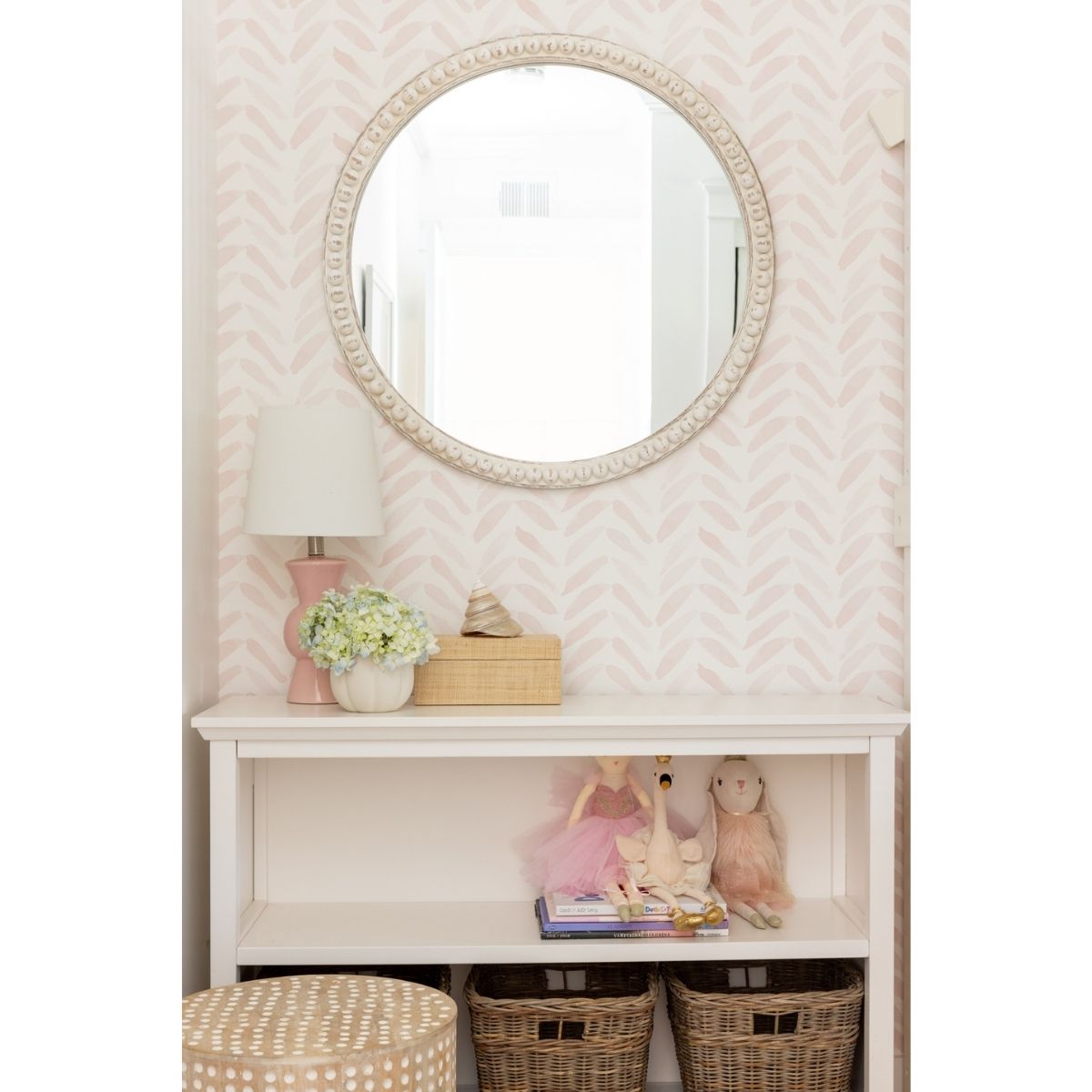 Capri Round Mirror - Framed Mirror - Cailini Coastal