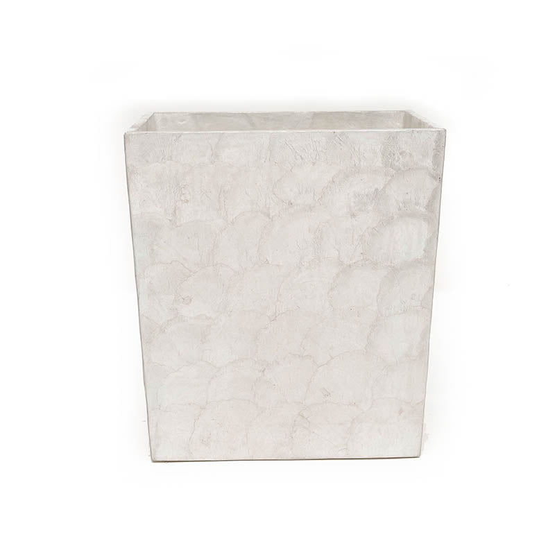 Amphitrite Capiz Waste Basket - Great Gifts Club