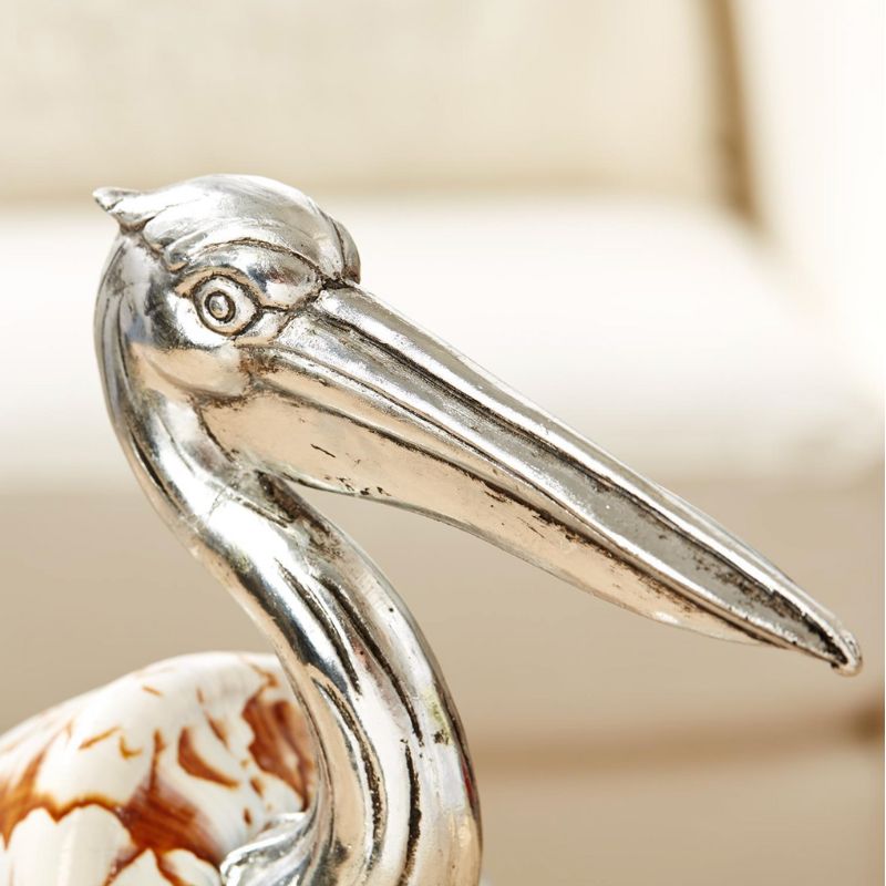 Pelican Shell Sculptures - Set of 2 – Cailini Coastal