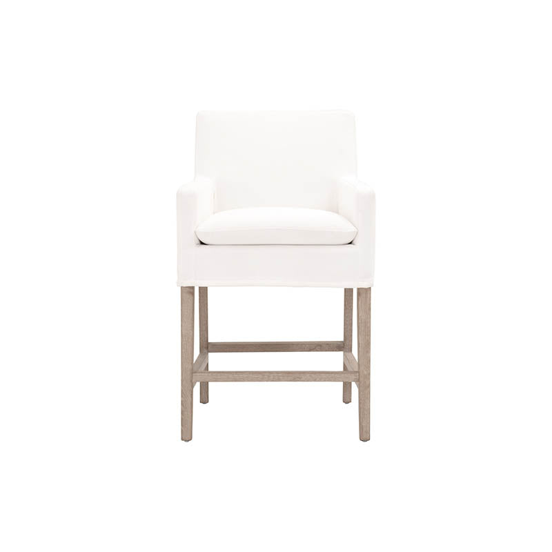Saint Malo Slipcover Counter Stool – Cailini Coastal