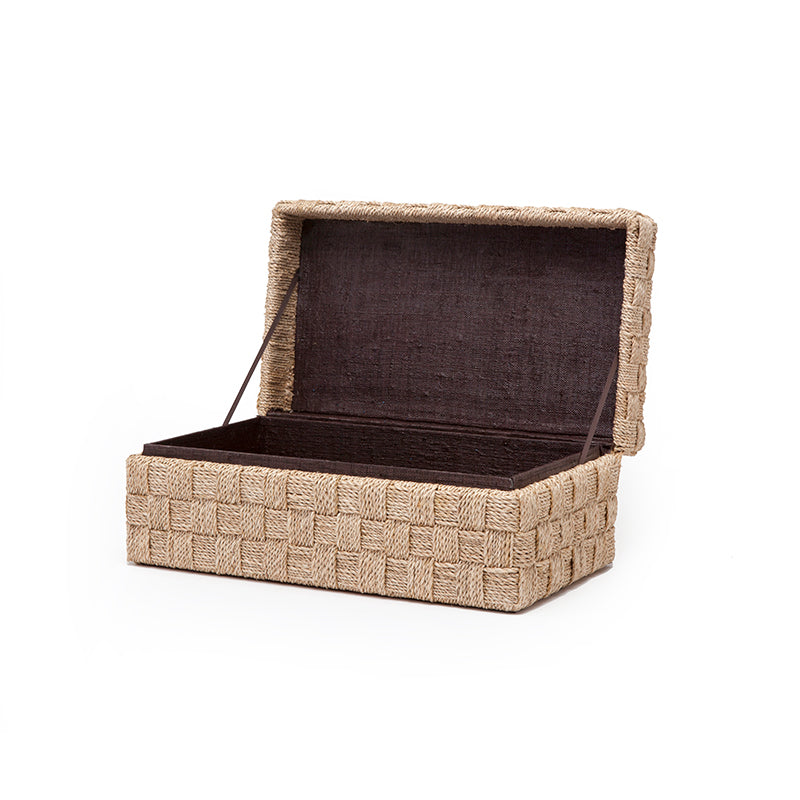 Malta Woven Decorative Box – Cailini Coastal