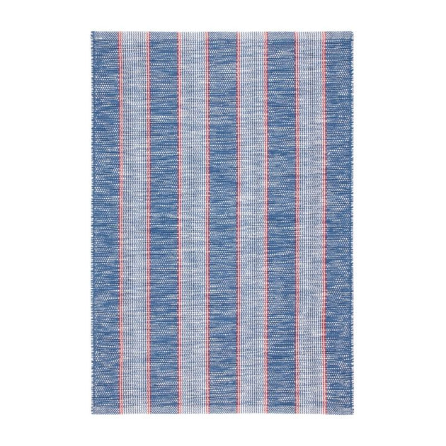 La Plage Stripe Cotton Rug – Cailini Coastal