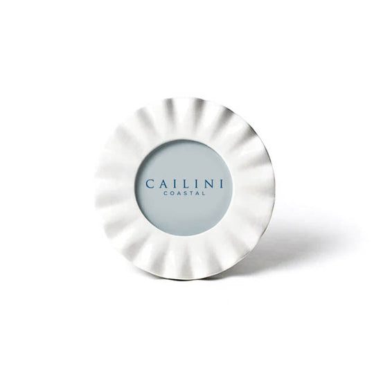 Ruffle Round Photo Frame – Cailini Coastal