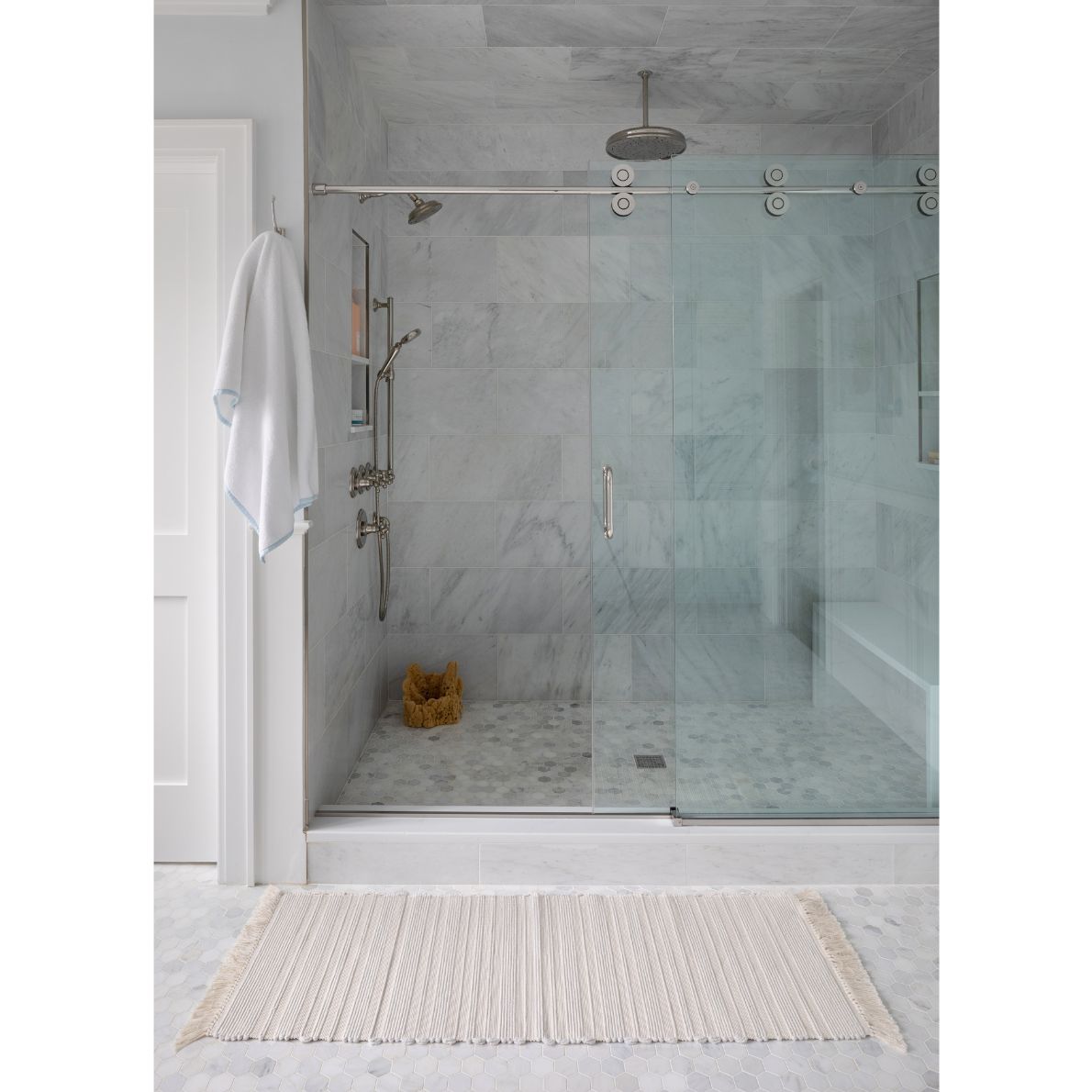 Shoreside Bath Mat - Ivory – Cailini Coastal