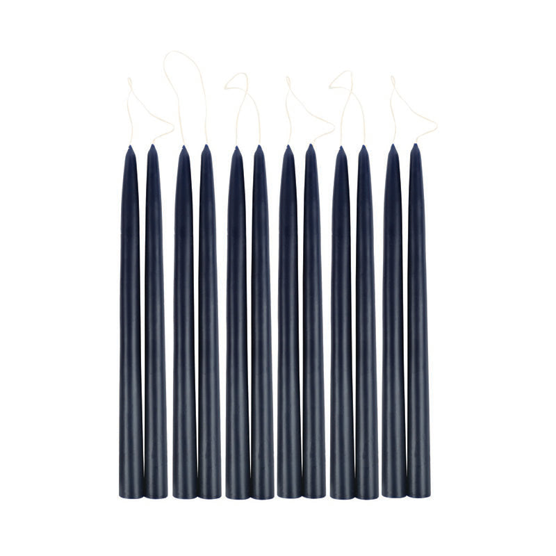 Navy Blue Taper Candles – Cailini Coastal