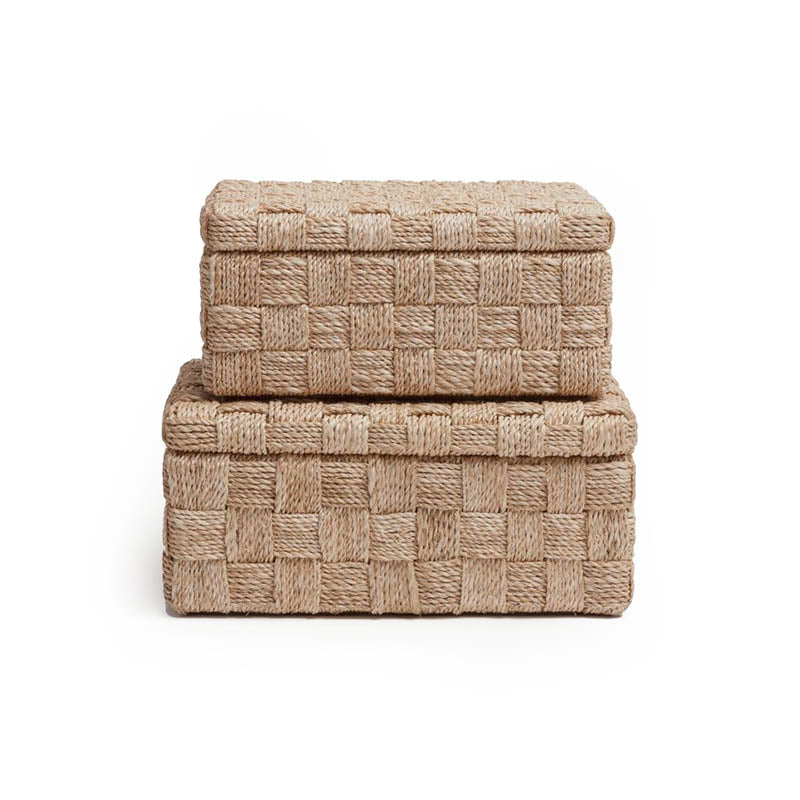 Malta Woven Decorative Box – Cailini Coastal